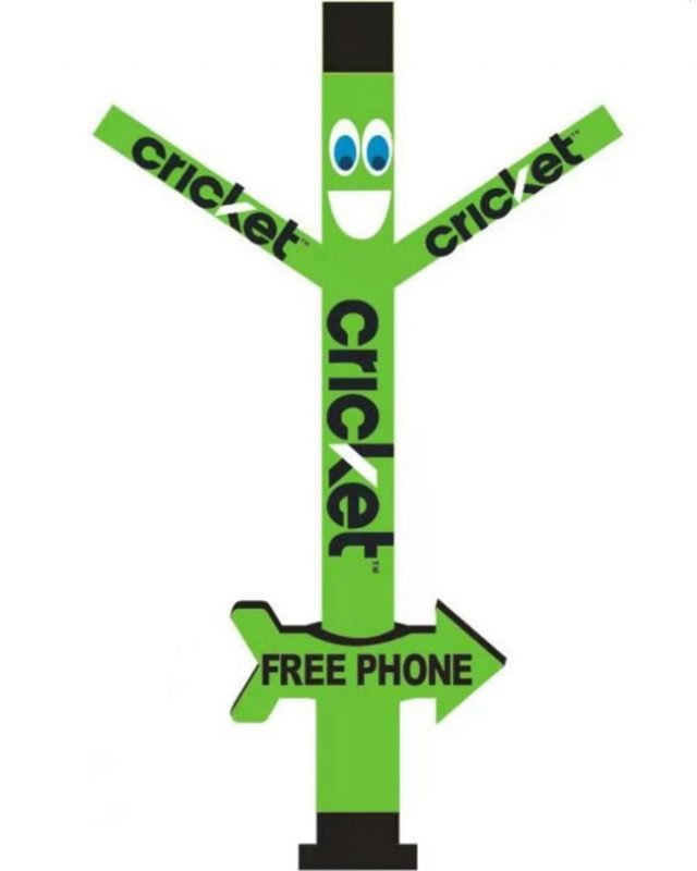 Get Noticed with Cricket Inflatable Tube Man | PaylessBalloon