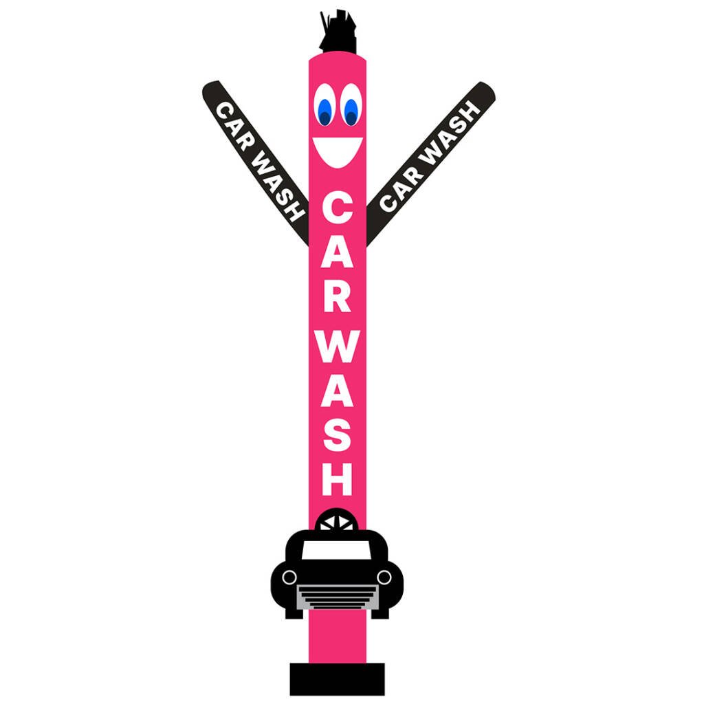 20Ft Car Wash Inflatable Tubeman Air Dancer | Fit For Every Style