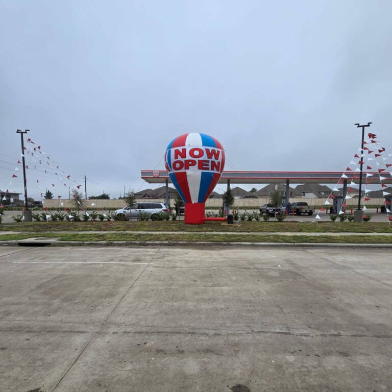 22ft Tall Free CBD Now Open Giant Roof Top Inflatable balloon | BUY OR RENT